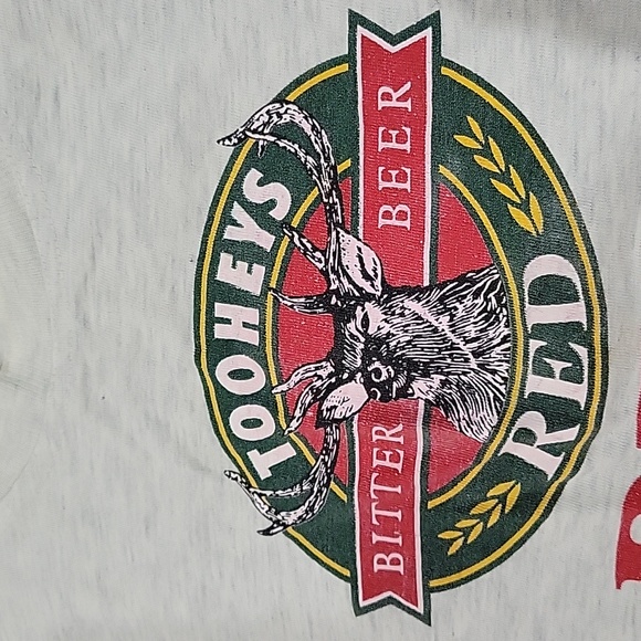 Shirts | Vintage Distressed Tooheys Red Bitter Beer Single Stitch ...